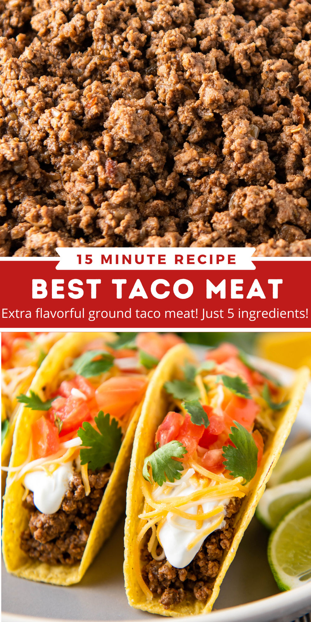 Best Ground Beef Taco Meat Recipe | Easy Dinner Ideas