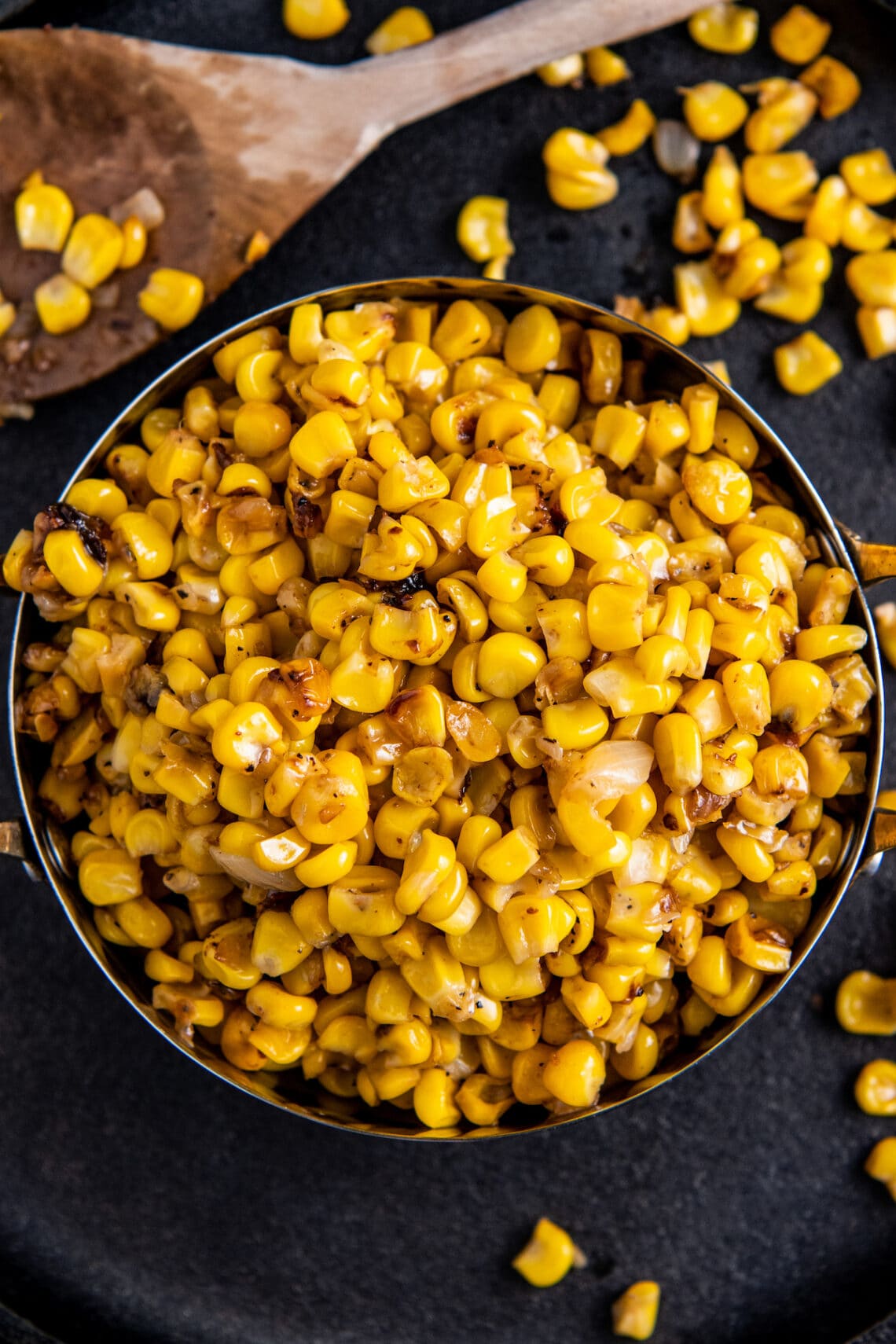 Easy Skillet Fried Corn Recipe | Easy Dinner Ideas