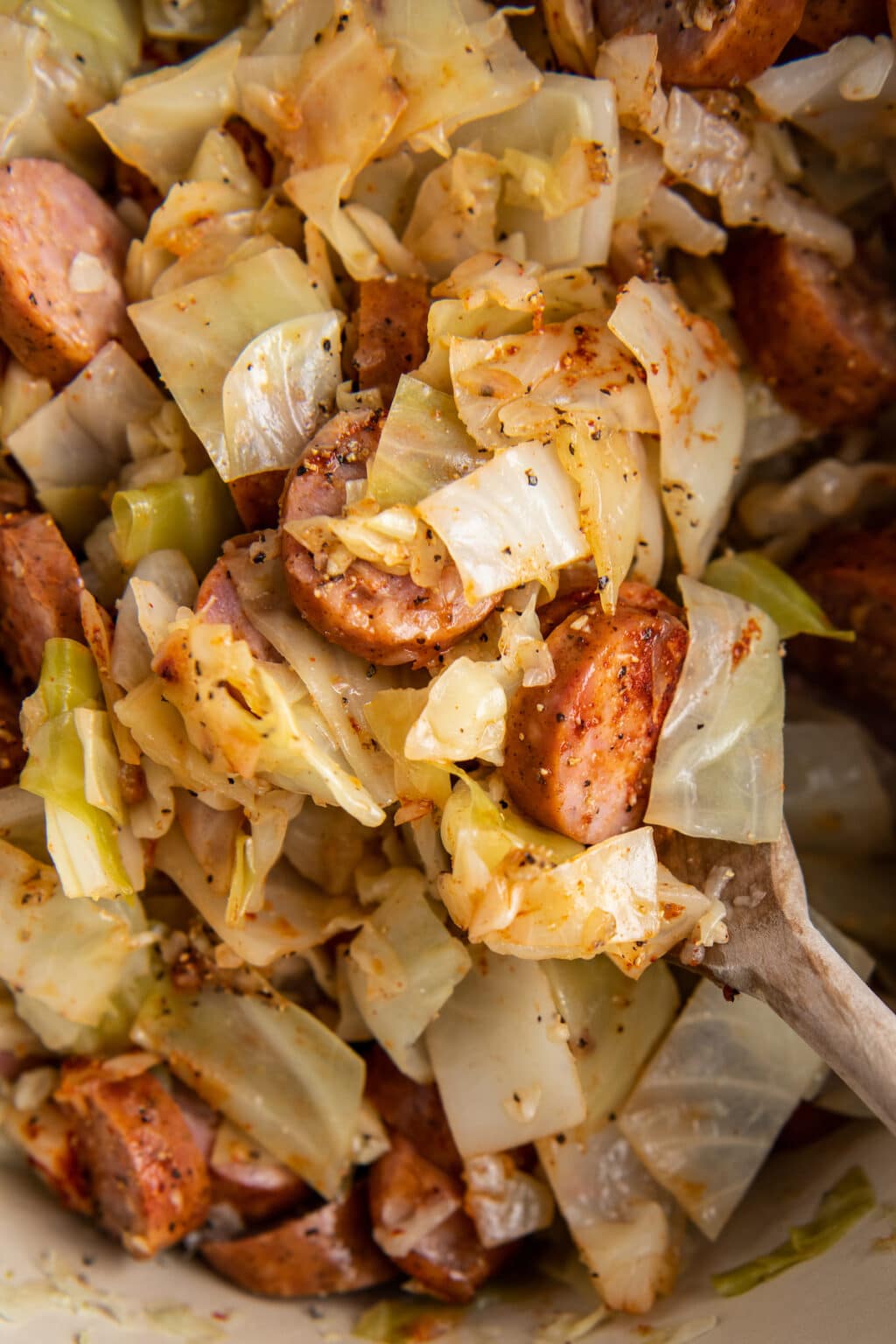 Easy Fried Cabbage and Sausage Recipe | Easy Dinner Ideas