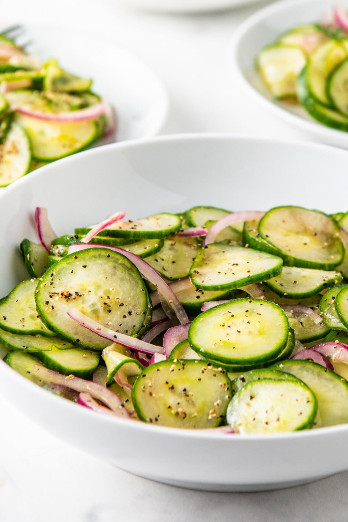 Cucumber Salad | Easy Dinner Ideas