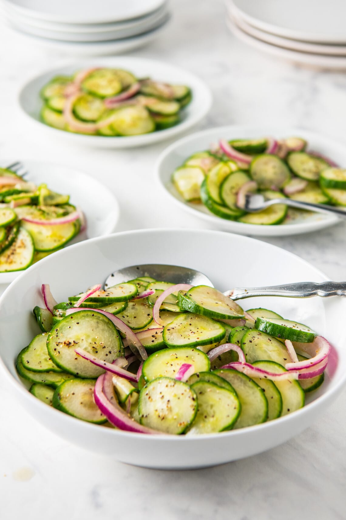 Cucumber Salad | Easy Dinner Ideas
