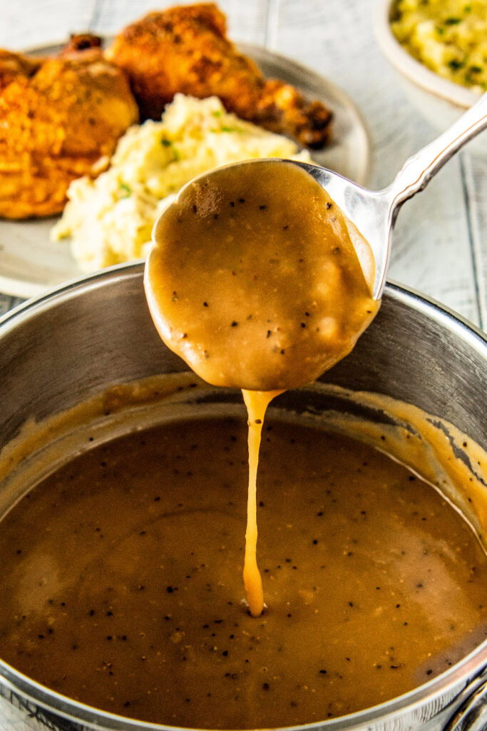 3-Ingredient Homemade Brown Gravy Recipe | Easy Dinner Ideas
