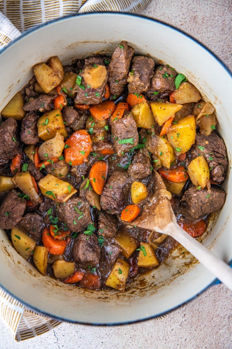 Beef Stew with Carrots and Potatoes | Easy Dinner Ideas