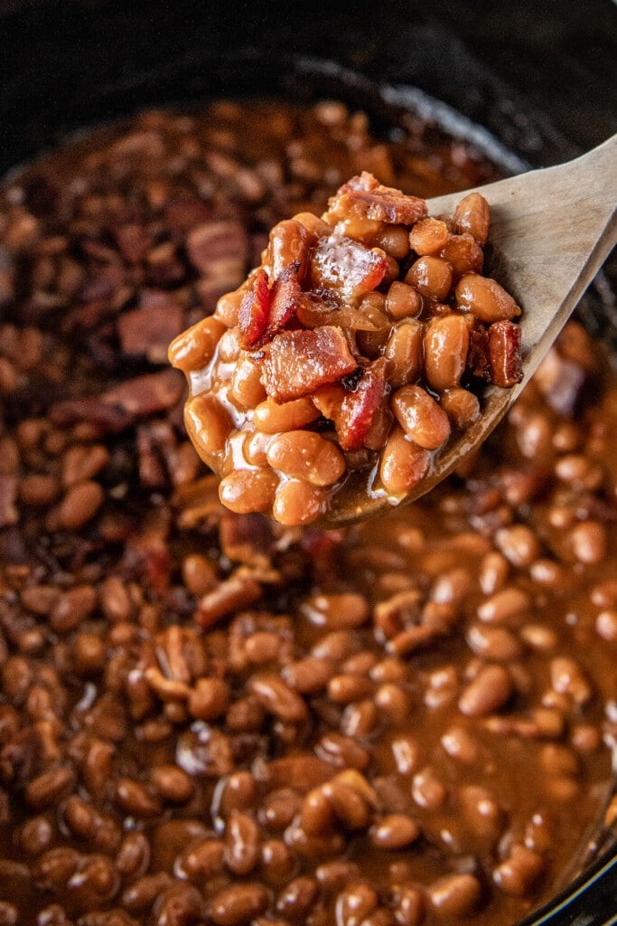 Crockpot Baked Beans Recipe | Easy Dinner Ideas
