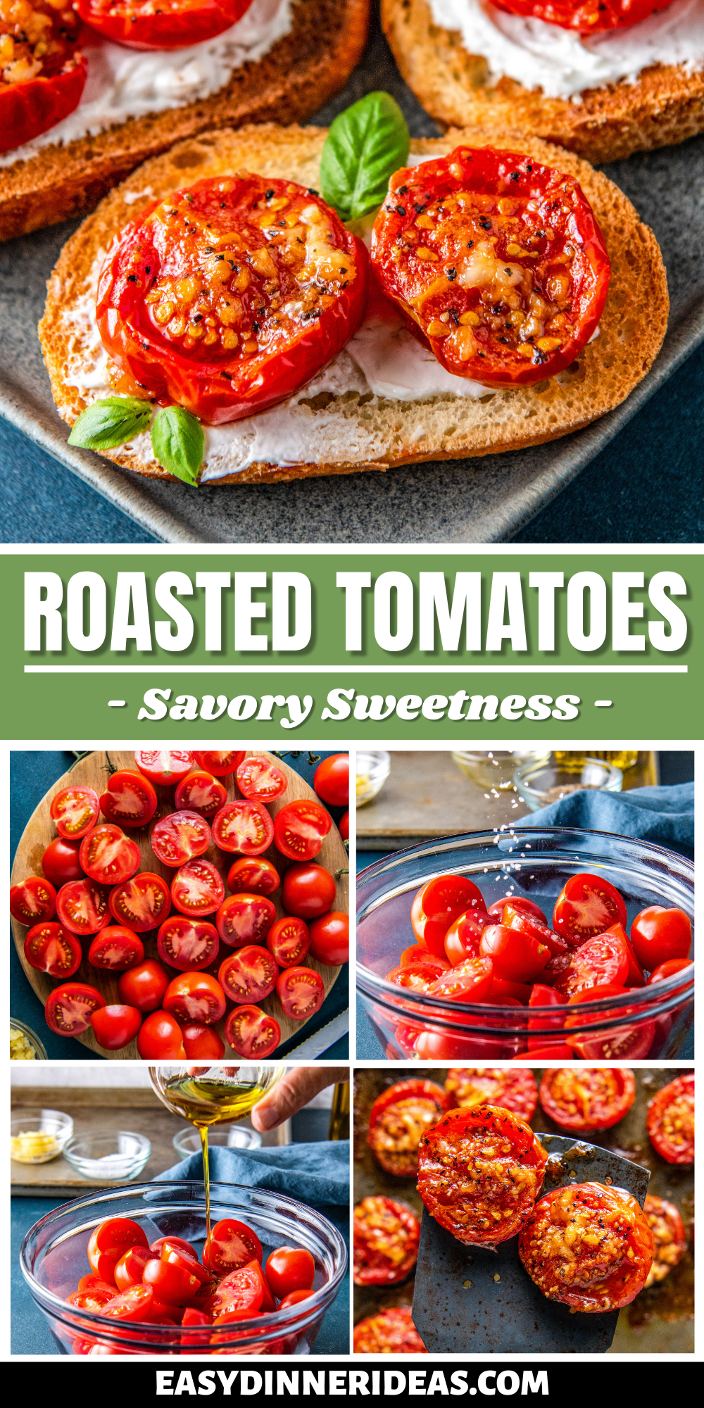 Roasted Tomatoes | Easy Dinner Ideas