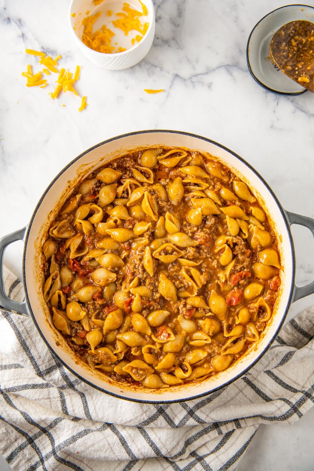 Cheesy Taco Pasta Recipe (One Pot!) | Easy Dinner Ideas