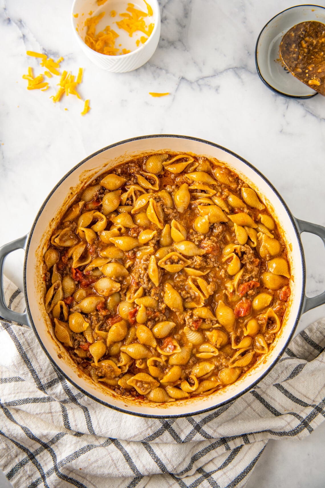 Cheesy Taco Pasta Recipe (One Pot!) | Easy Dinner Ideas