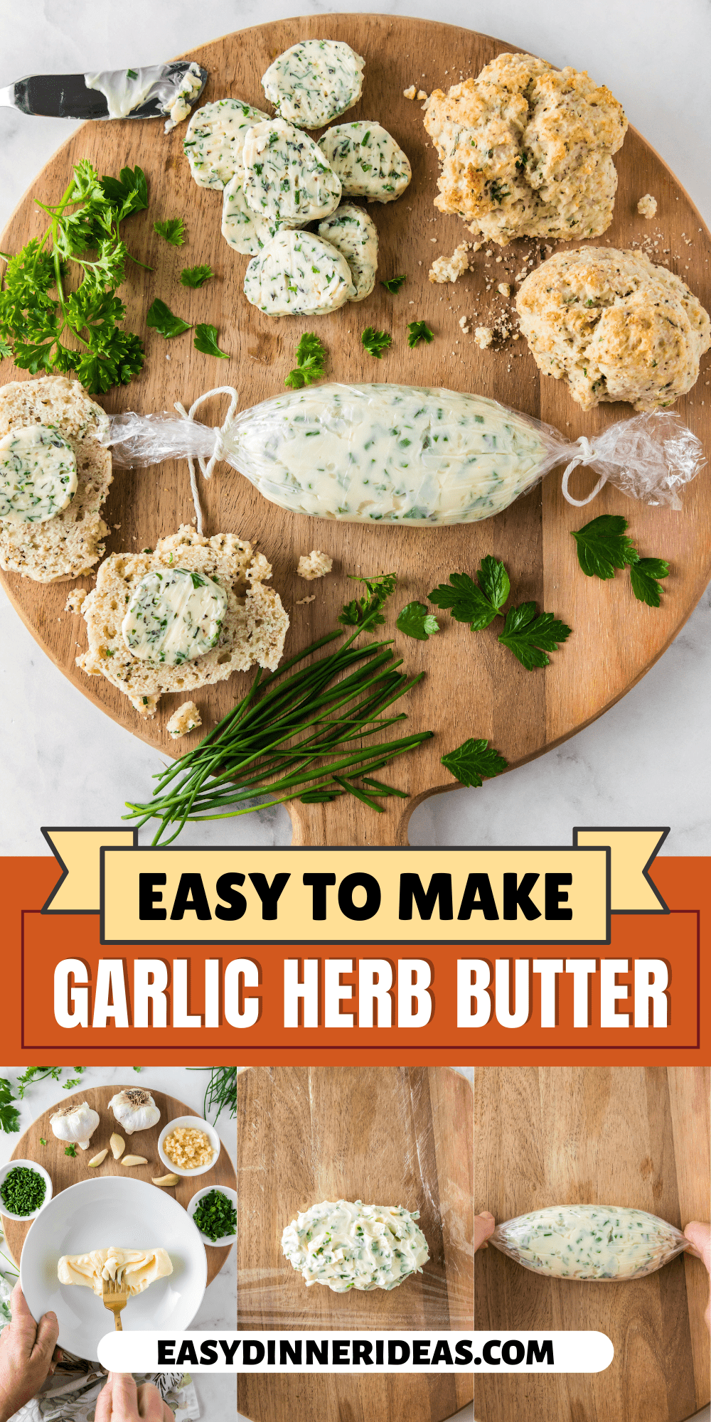 Garlic Herb Butter | Easy Healthy Dinners