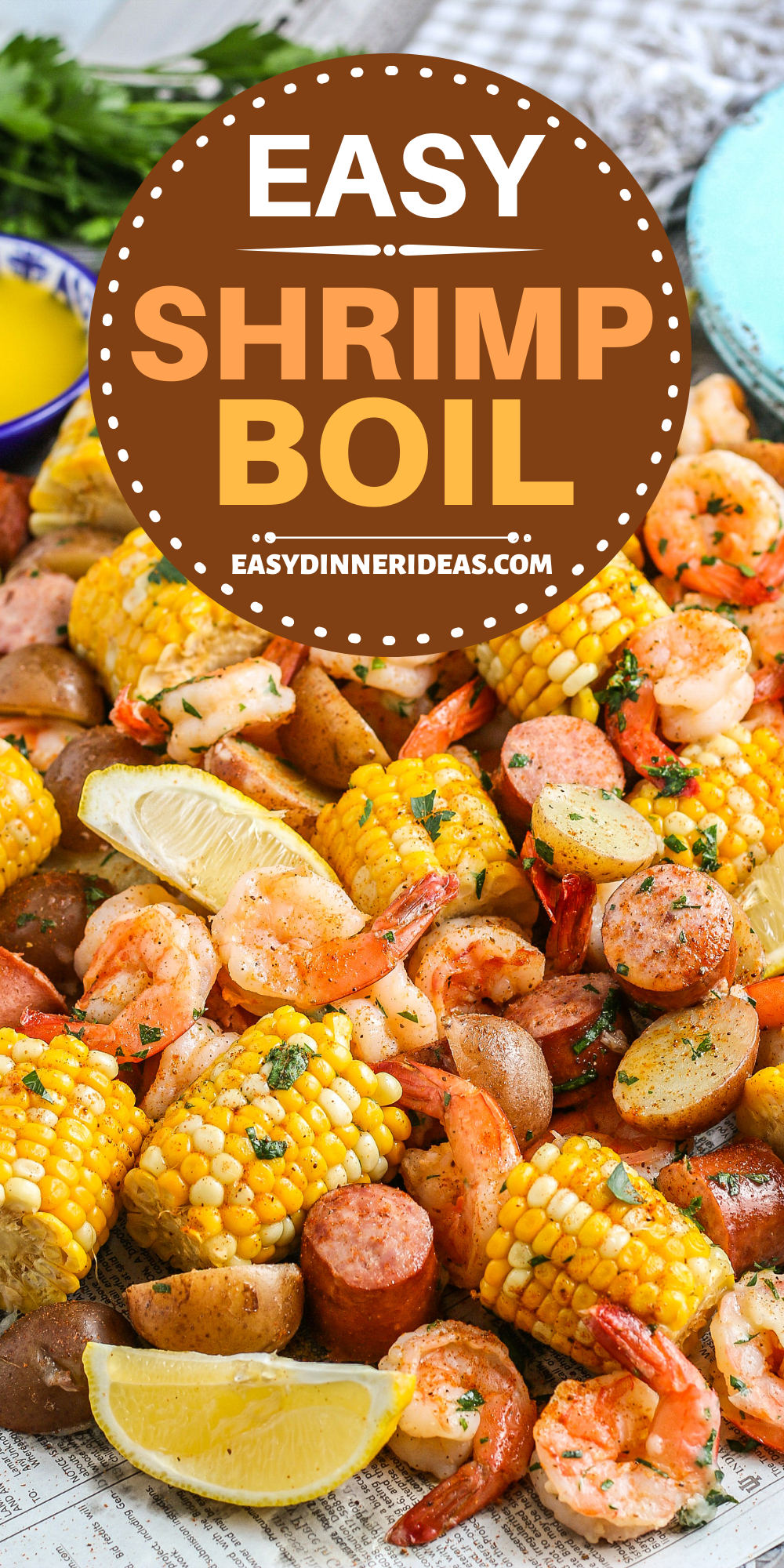 Easy Cajun Shrimp Boil Recipe in 30 Minutes! | Easy Dinner Ideas