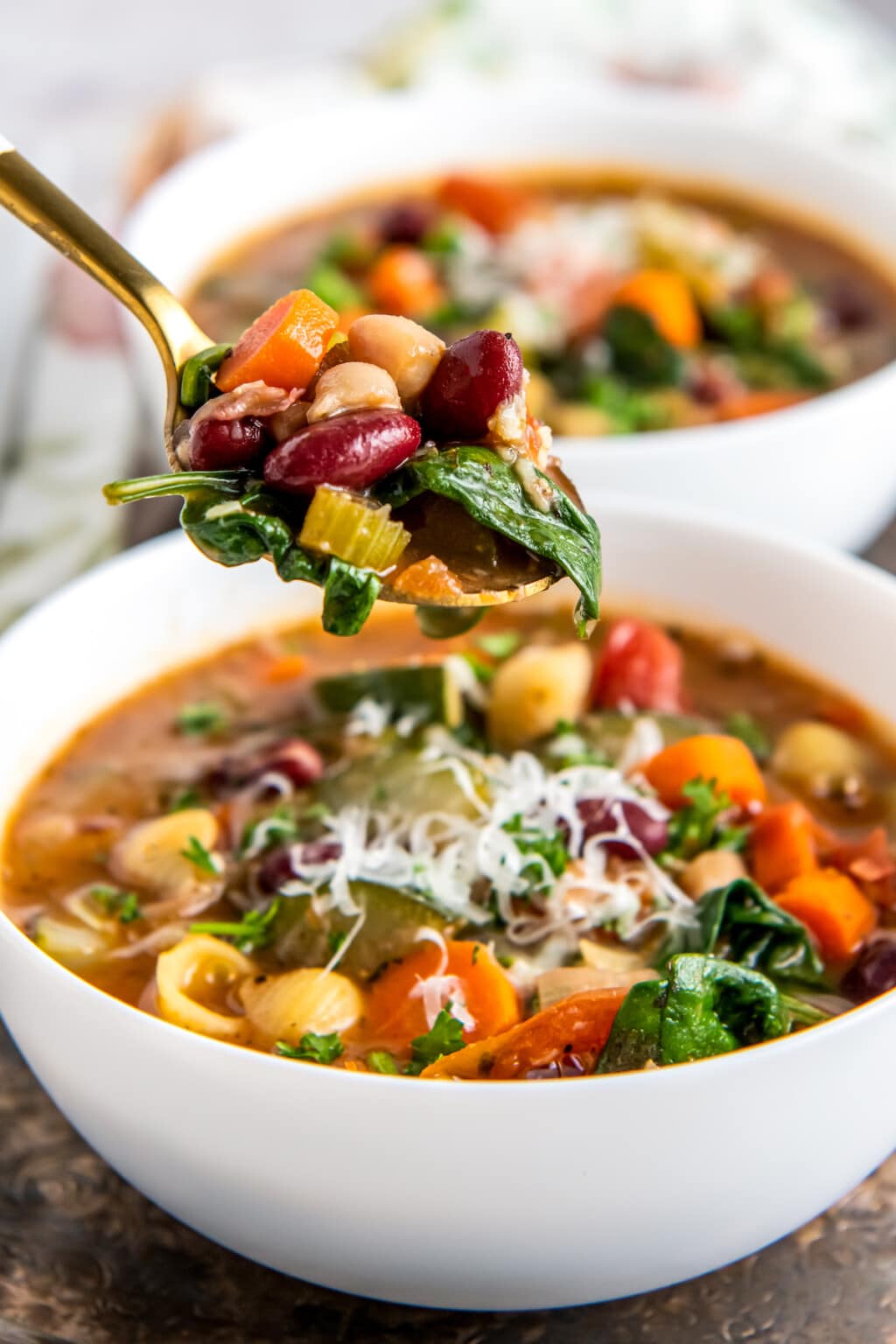 Easy Minestrone Soup Recipe