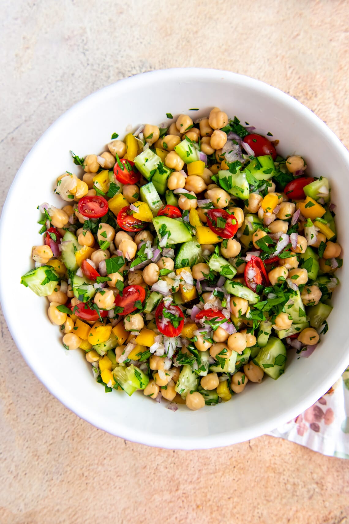 Chickpea Salad | Easy Dinner Ideas