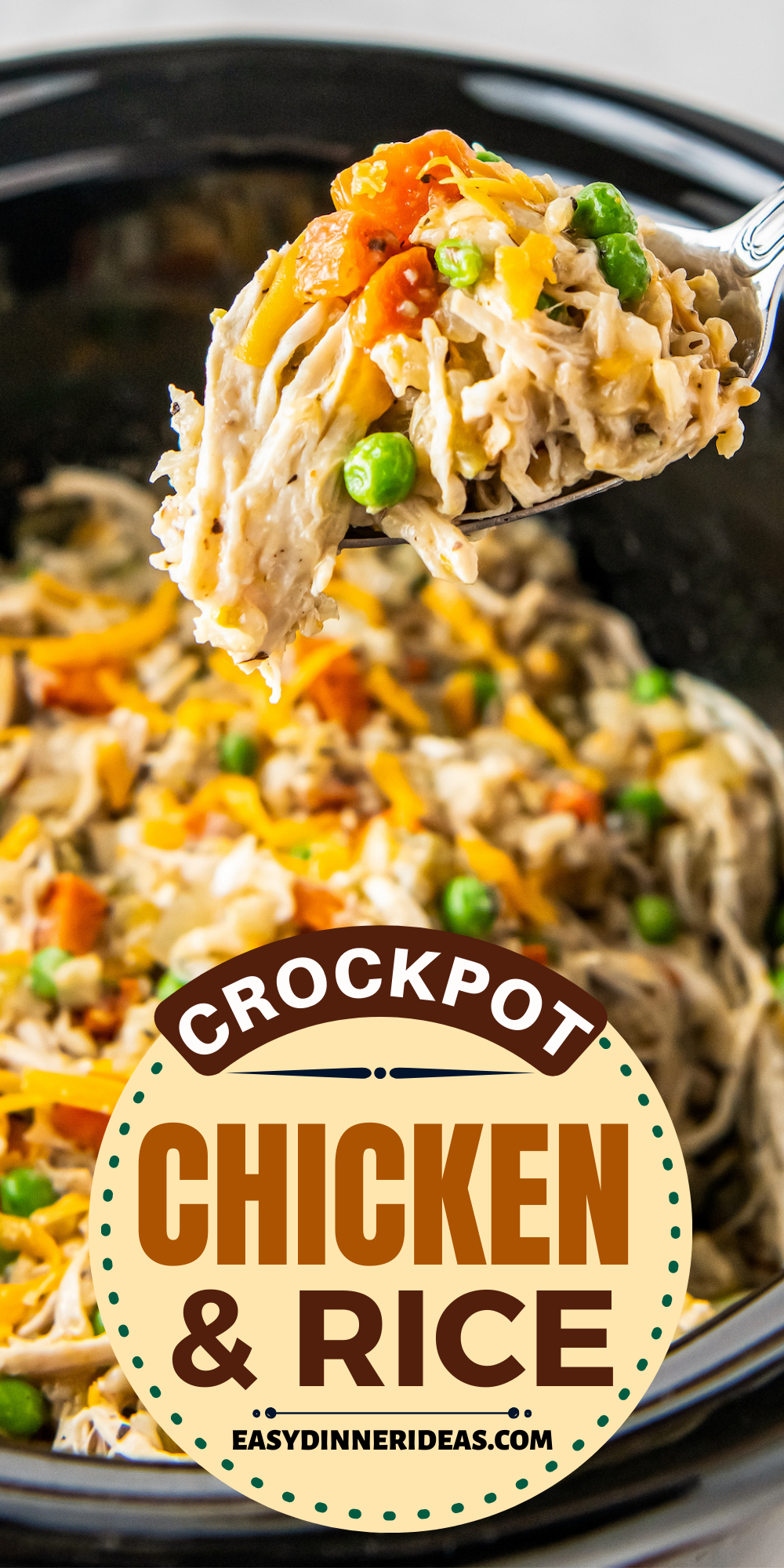 Crockpot Chicken and Rice | Easy Dinner Ideas
