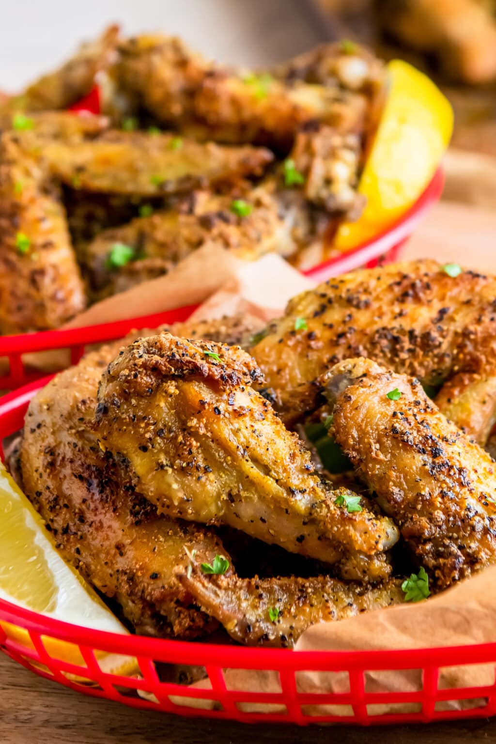 Lemon Pepper Chicken Wings | Easy Dinner Ideas