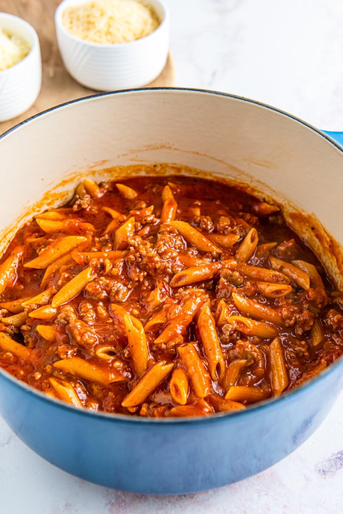 One Pot Italian Sausage Pasta | Easy Dinner Ideas
