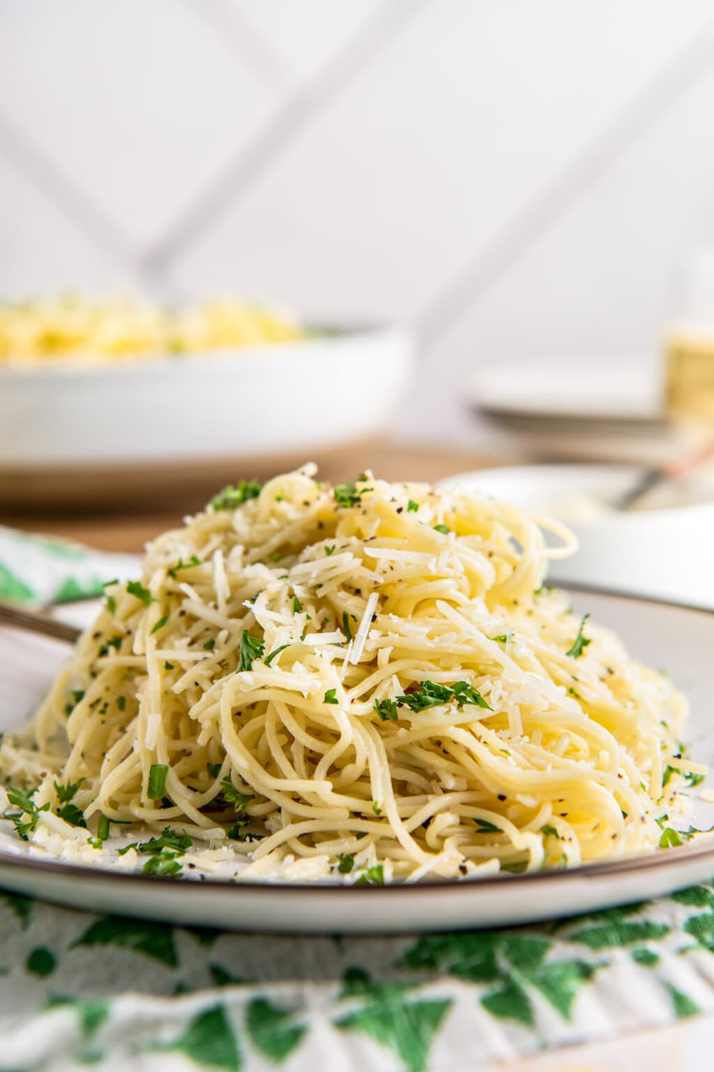 Buttery Parmesan Noodles Recipe | Easy Dinner Ideas