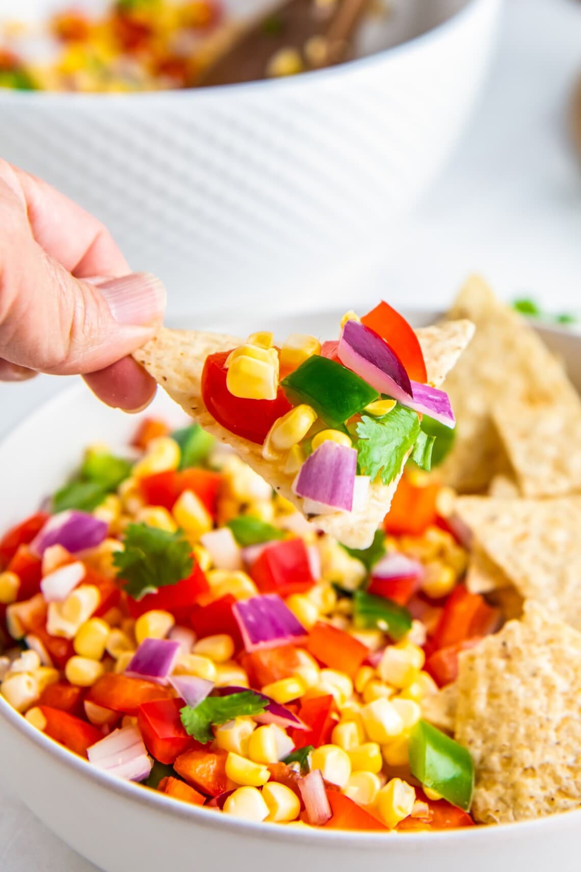 Easy Fresh Corn Salsa | Easy Dinner Ideas