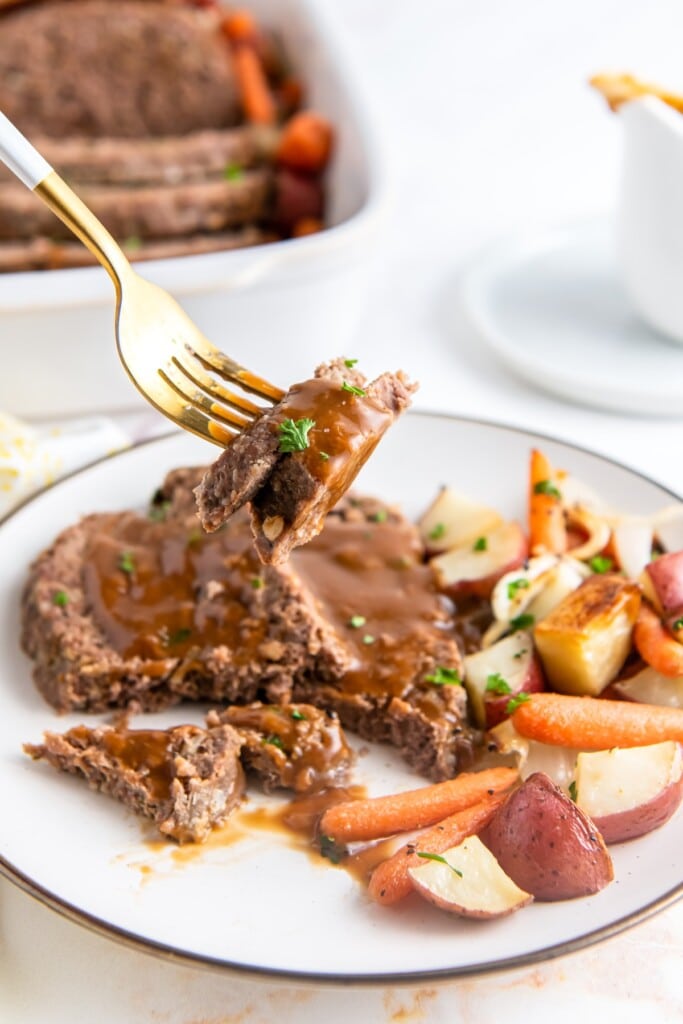 Easy Meatloaf With Vegetables | Easy Dinner Ideas