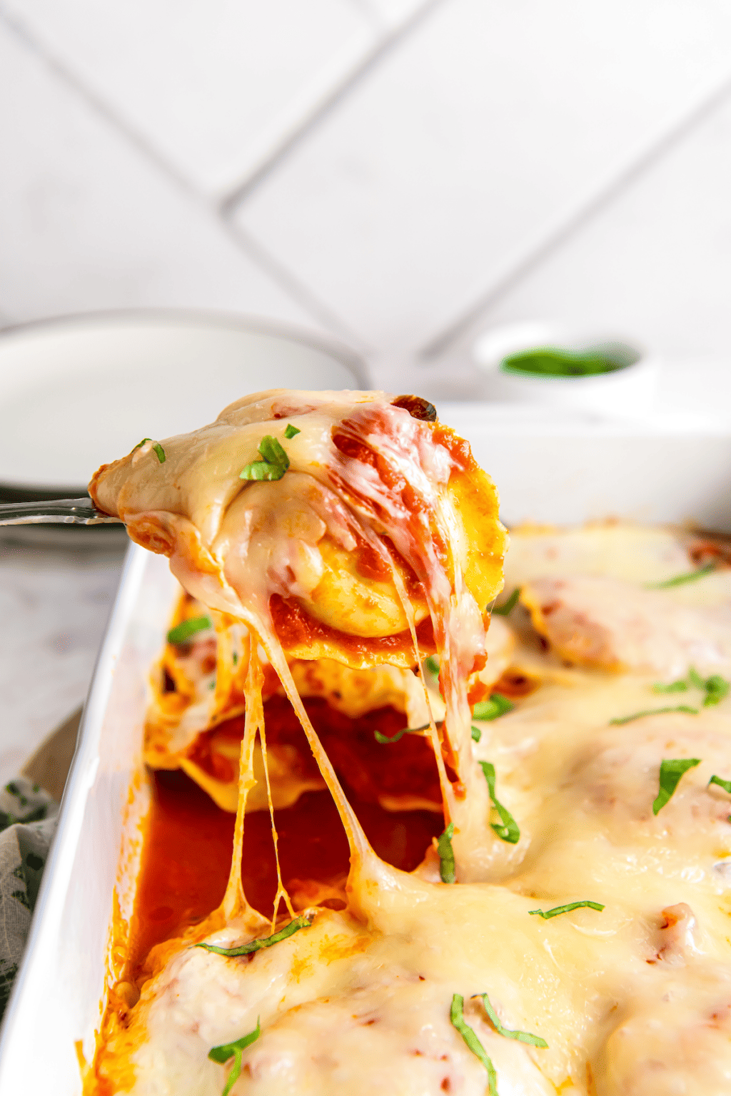 Cheesy Baked Ravioli Recipe | Easy Dinner Ideas