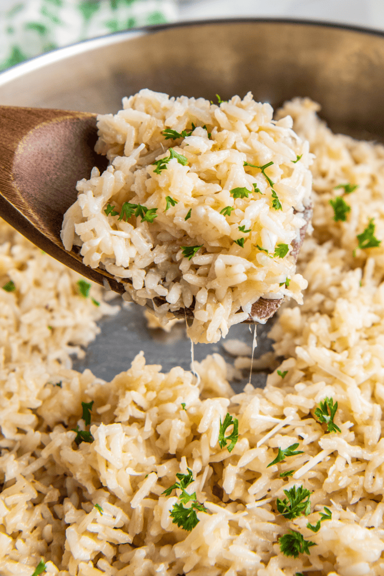 Best Garlic Parmesan Rice Recipe in 20 Mins! | Easy Dinner Ideas