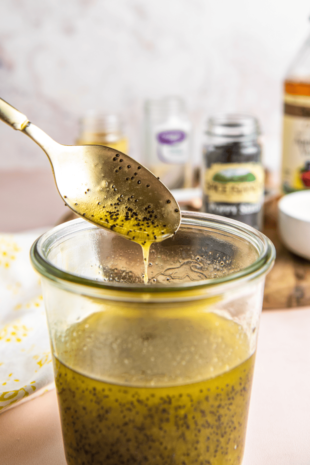 Homemade Poppy Seed Dressing Recipe | Easy Dinner Ideas