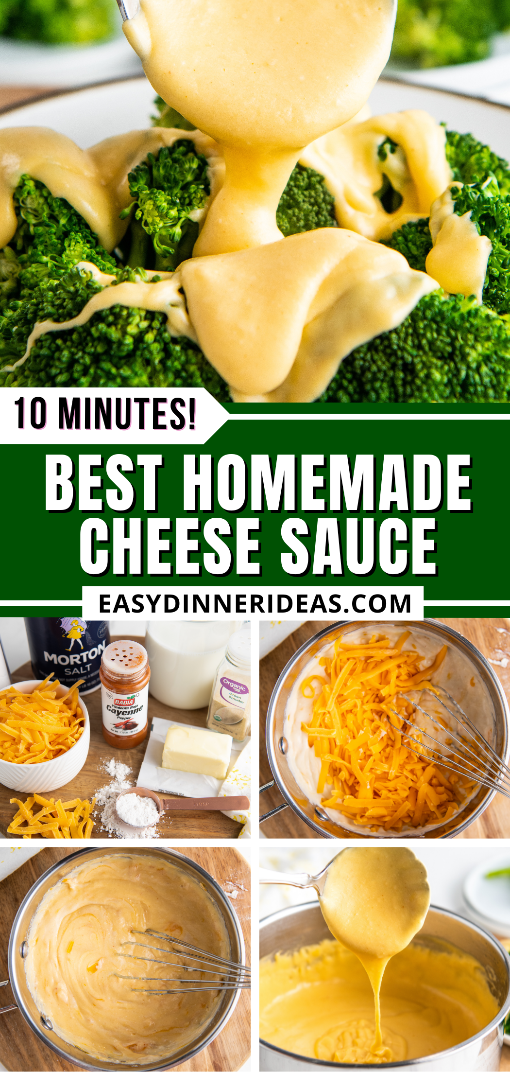 Homemade Cheese Sauce Recipe | Easy Dinner Ideas