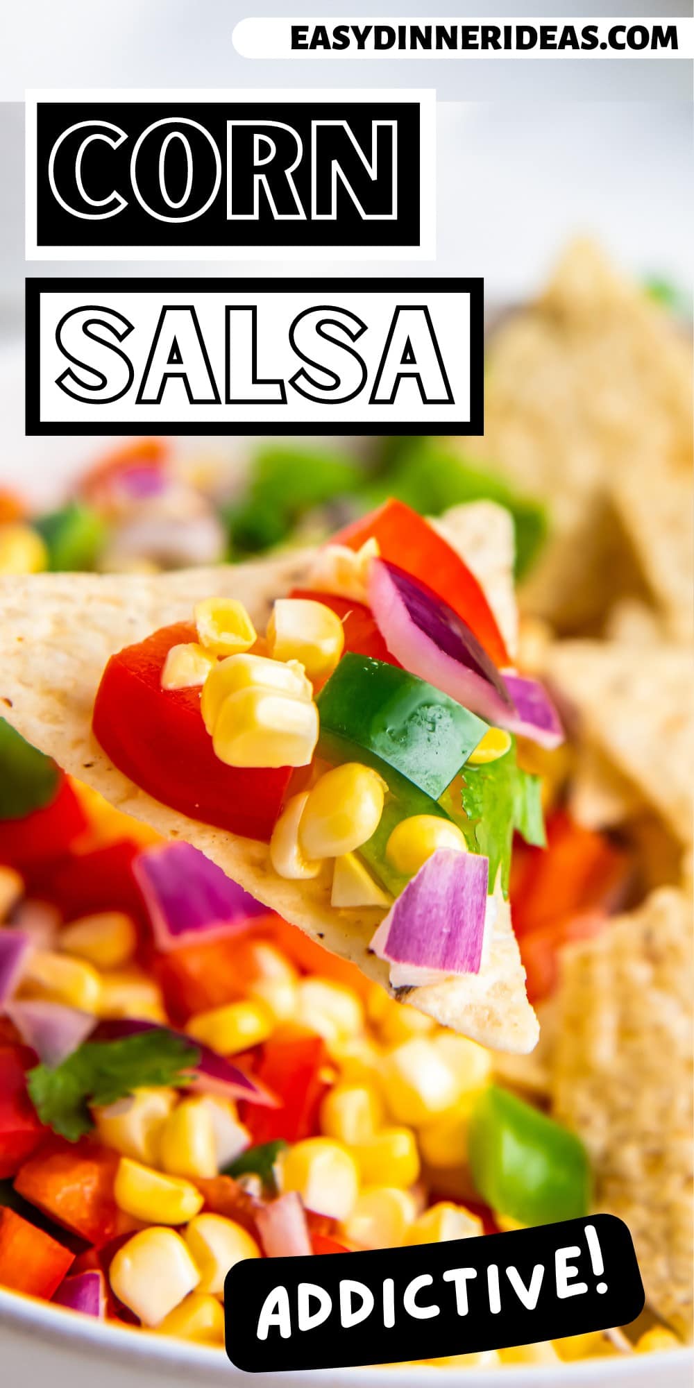 Easy Fresh Corn Salsa | Easy Dinner Ideas