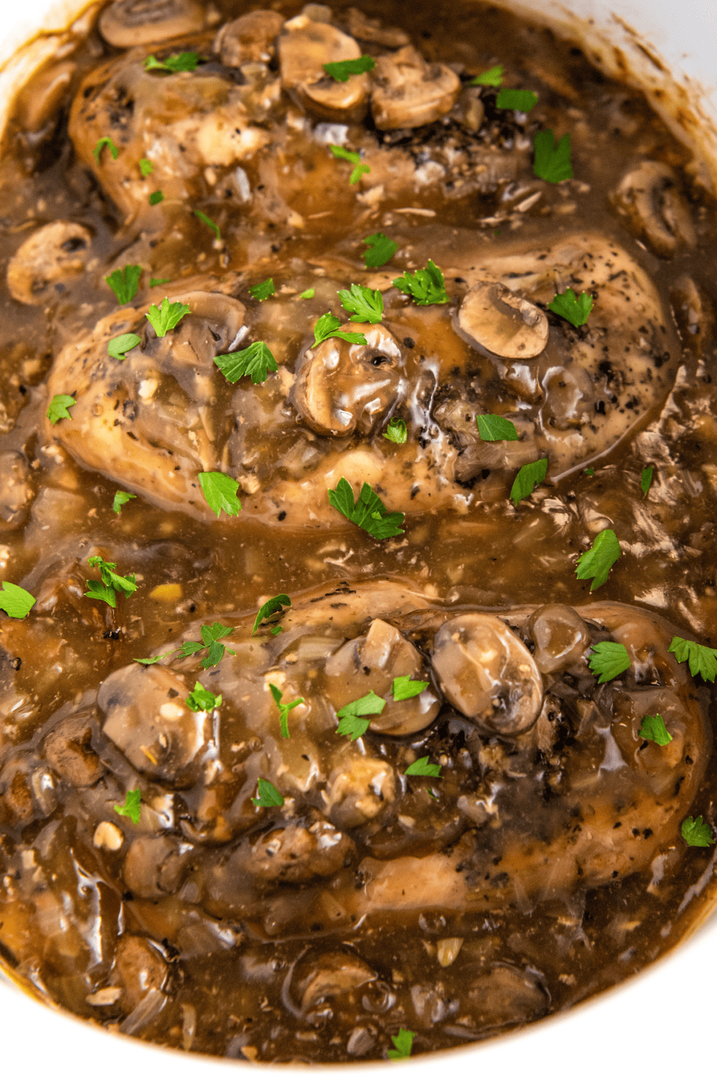 Crock Pot Chicken Marsala | Easy Dinner Ideas
