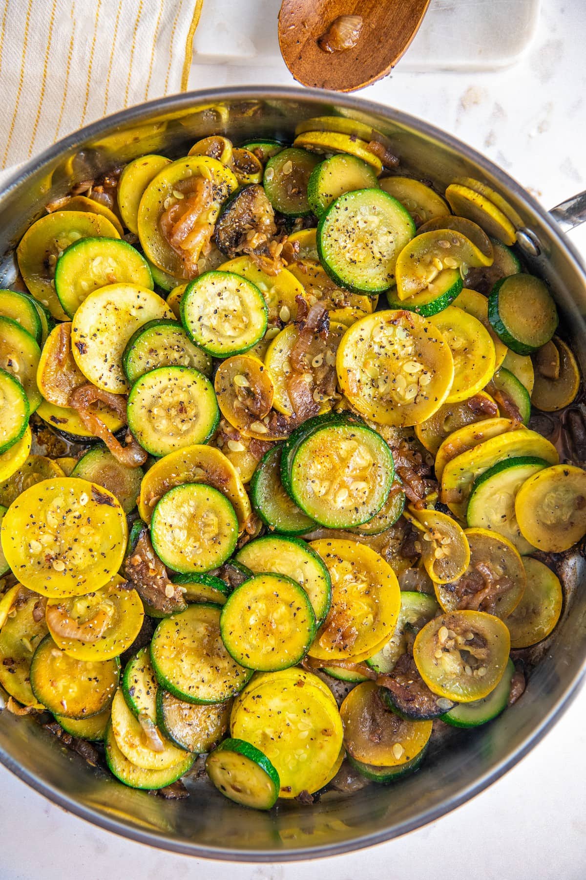 Sautéed Zucchini and Squash Recipe | Easy Dinner Ideas