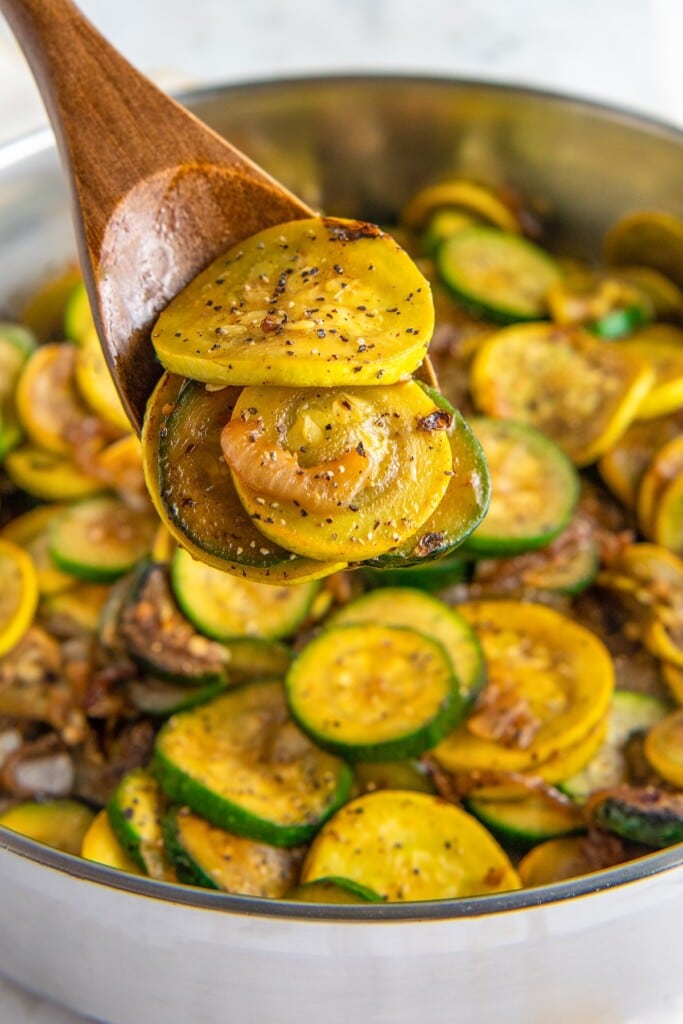 Sautéed Zucchini and Squash Recipe | Easy Dinner Ideas