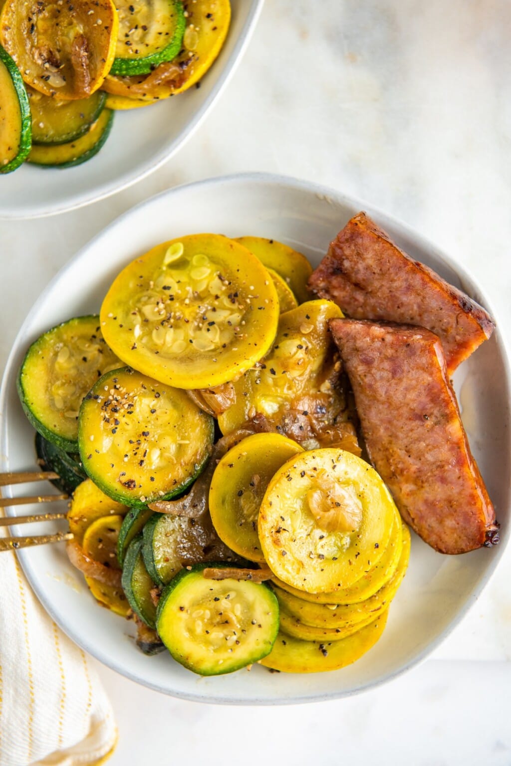 Sautéed Zucchini and Squash Recipe | Easy Dinner Ideas