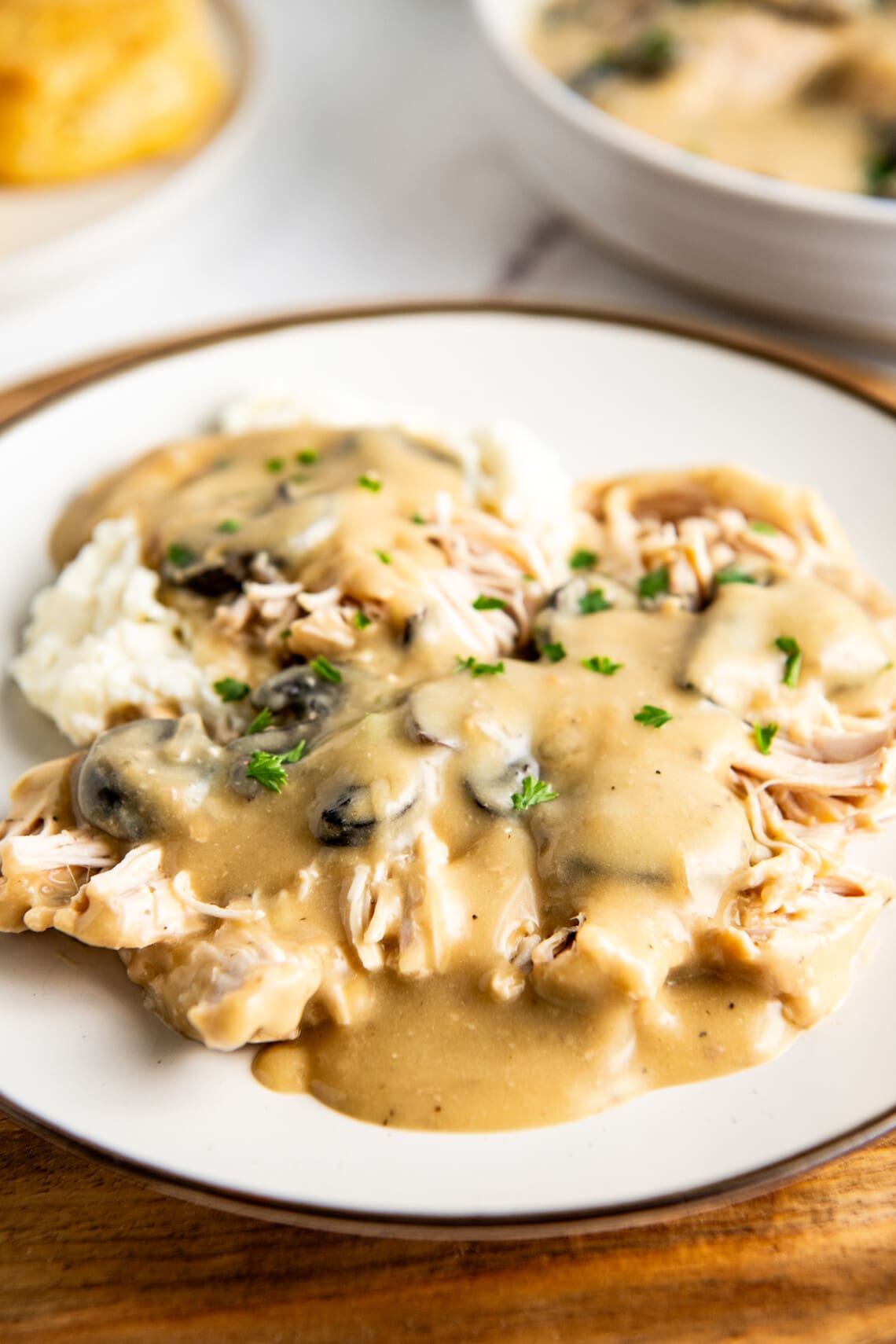 Smothered Chicken | Easy Dinner Ideas