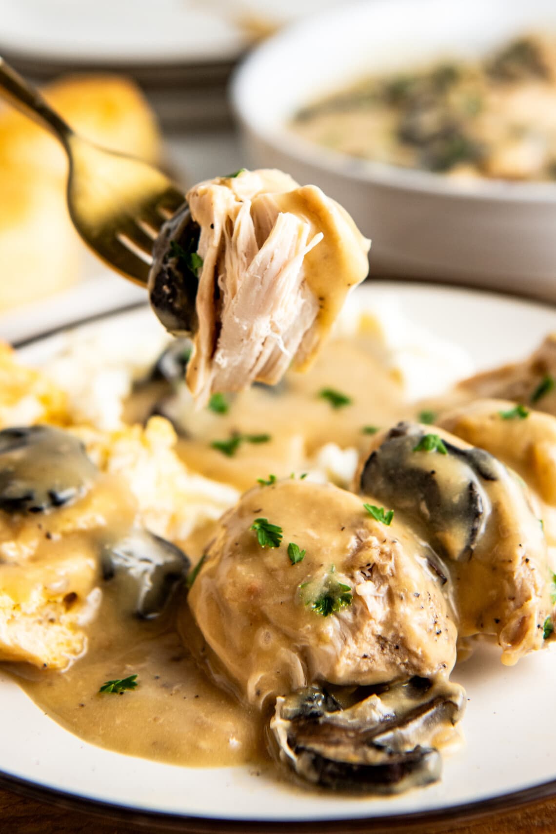 Smothered Chicken | Easy Dinner Ideas