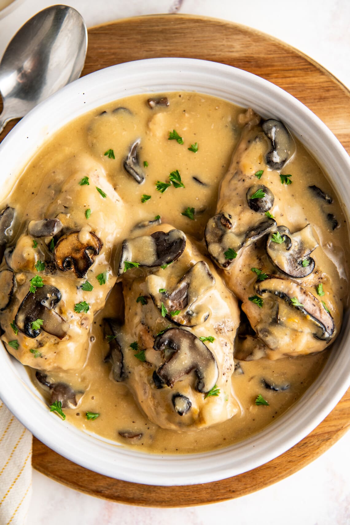 Smothered Chicken | Easy Dinner Ideas