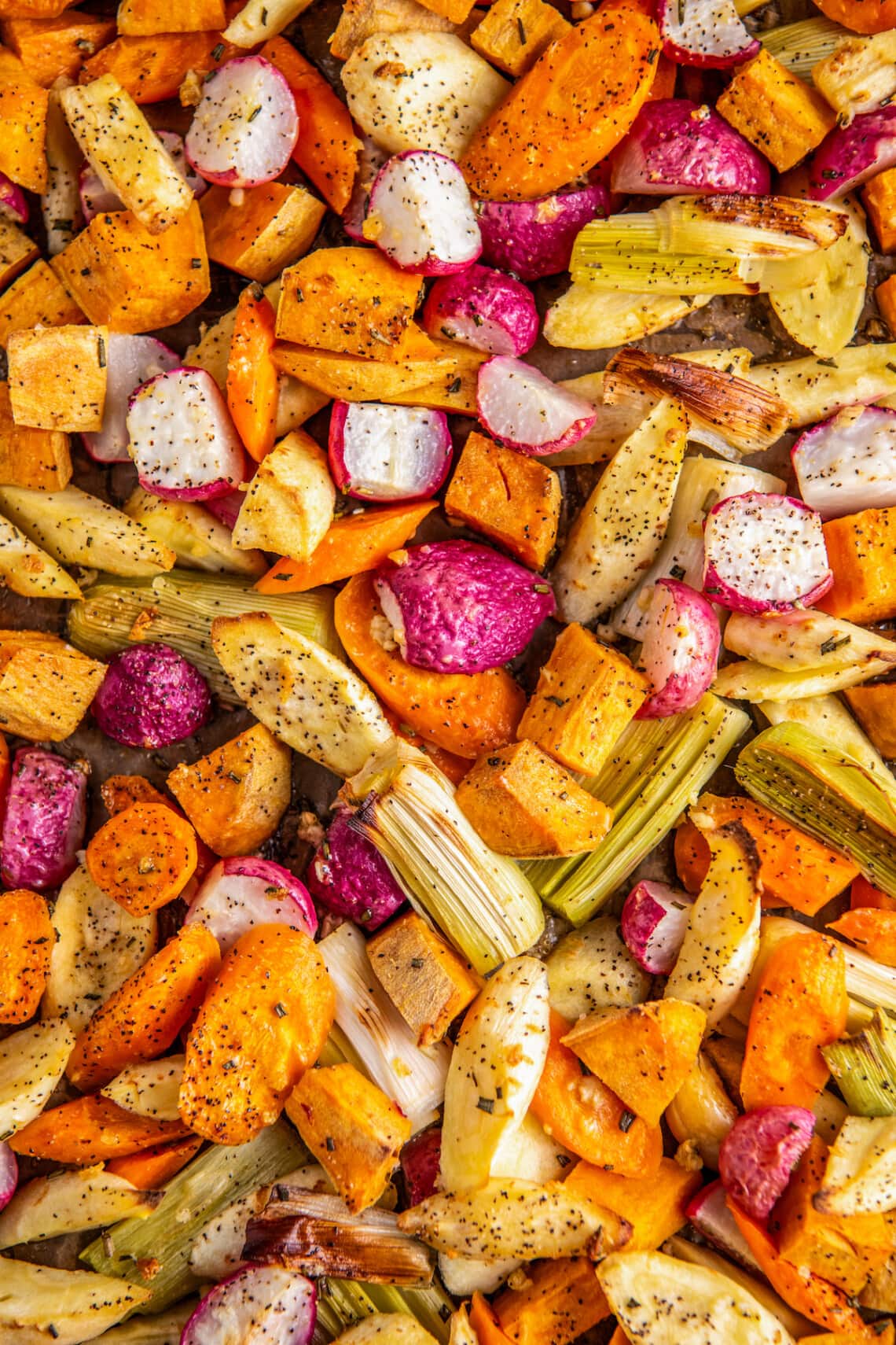 Roasted Root Vegetables Recipe | Easy Dinner Ideas