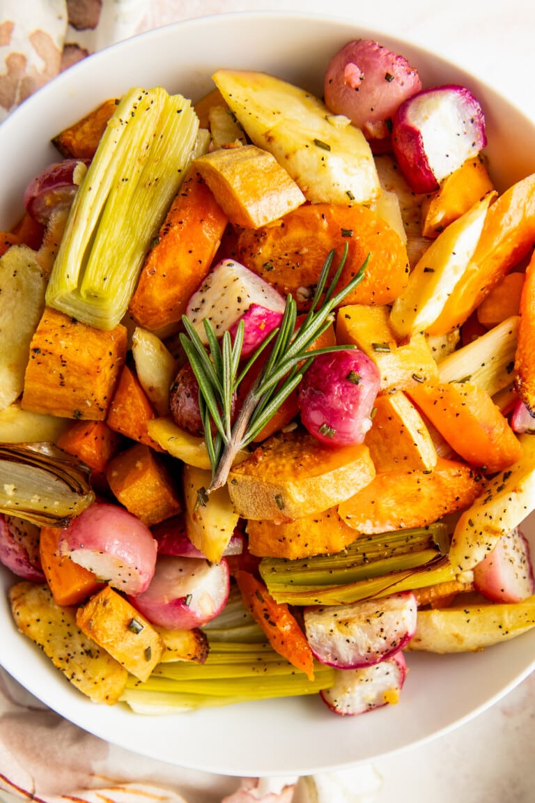 Roasted Root Vegetables Recipe | Easy Dinner Ideas