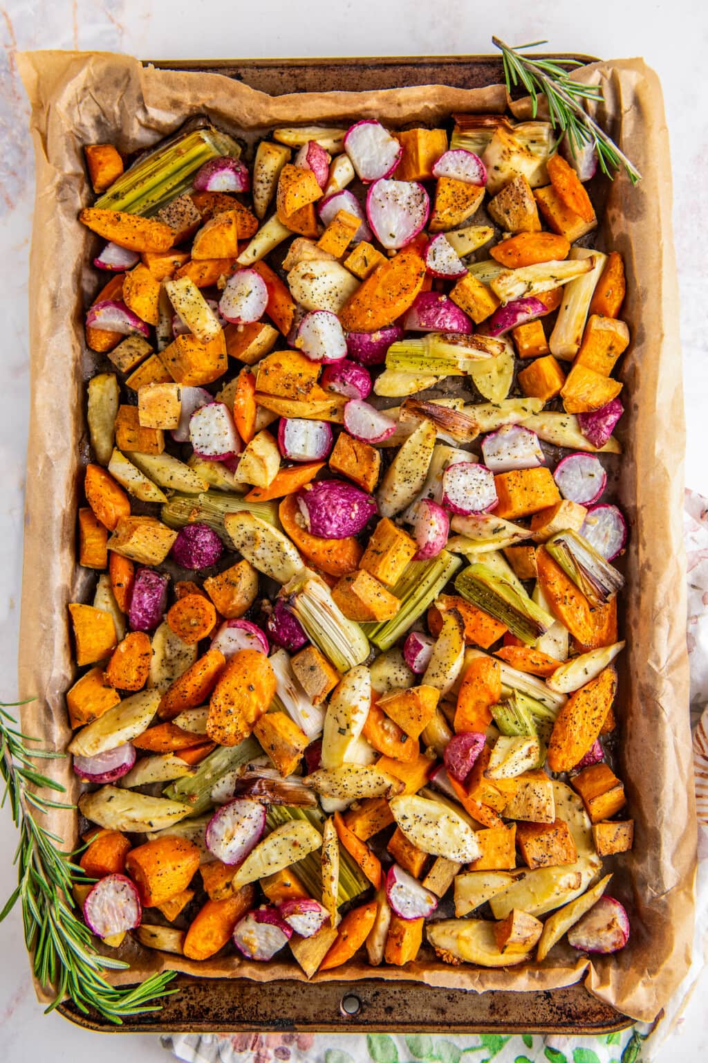 Roasted Root Vegetables Recipe | Easy Dinner Ideas