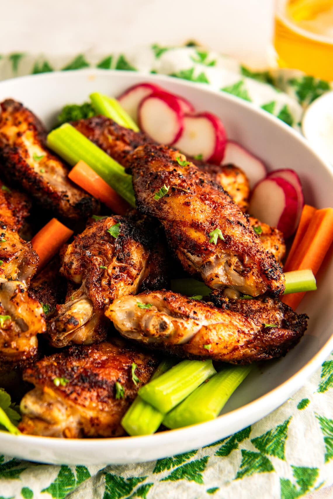 Cajun Baked Chicken Wings Recipe | Easy Dinner Ideas