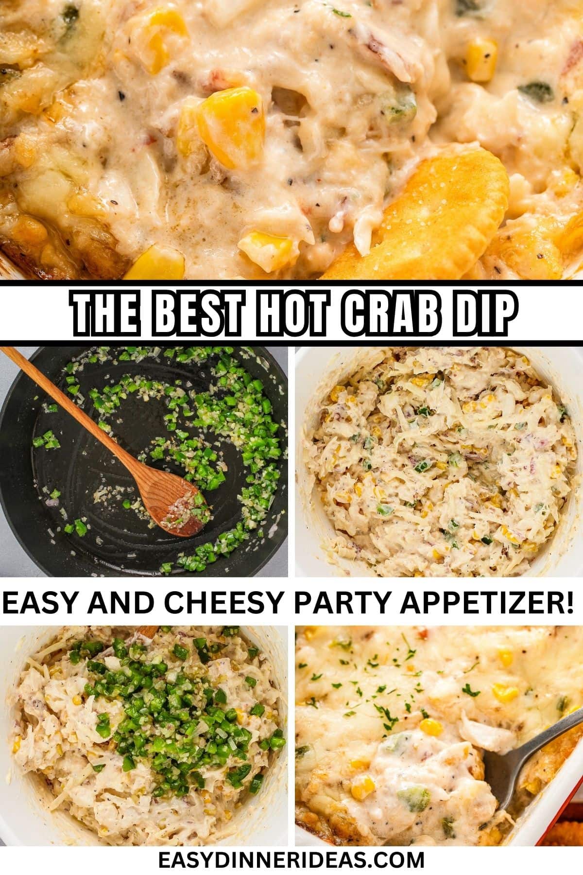Hot Crab Dip Recipe | Easy Dinner Ideas