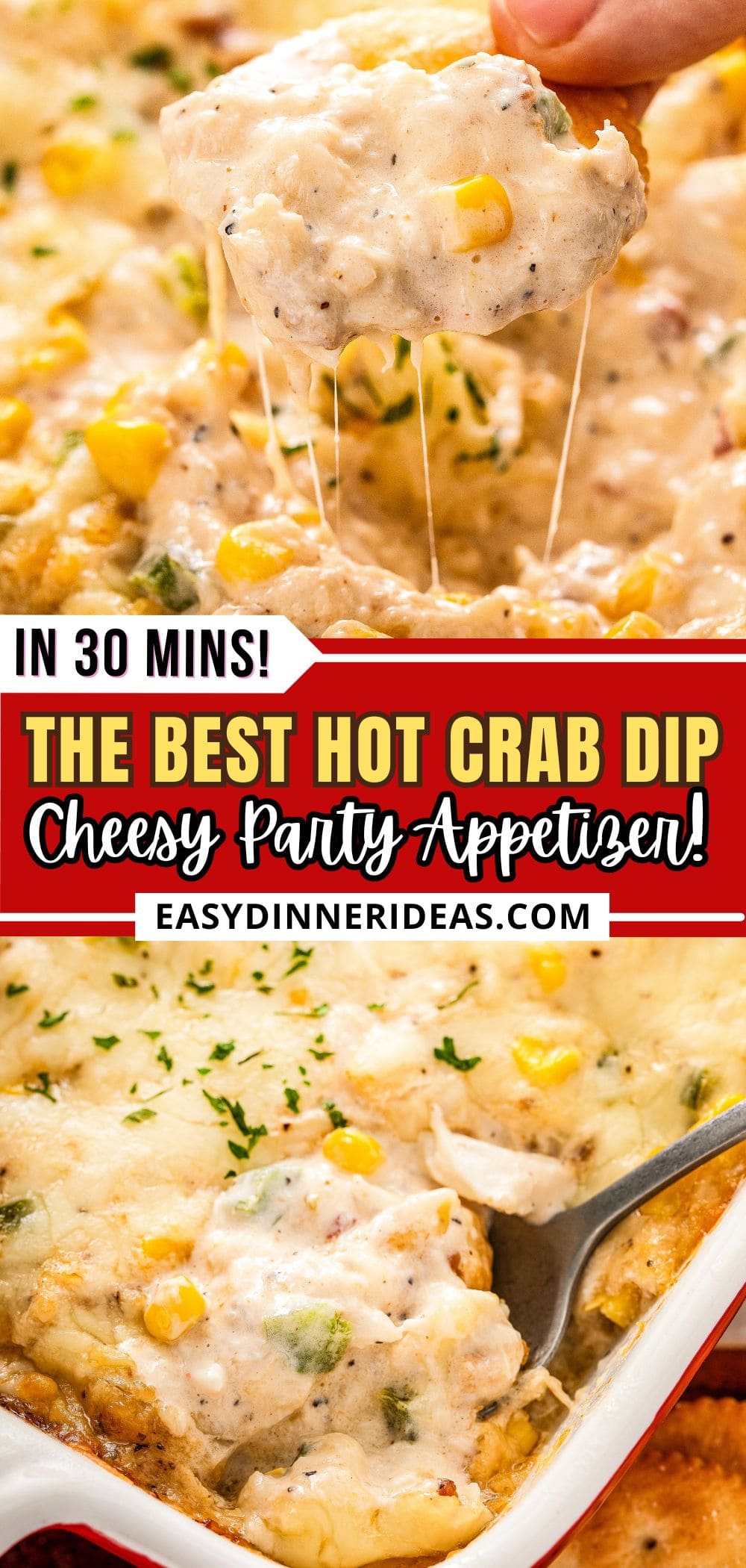 Hot Crab Dip Recipe | Easy Dinner Ideas