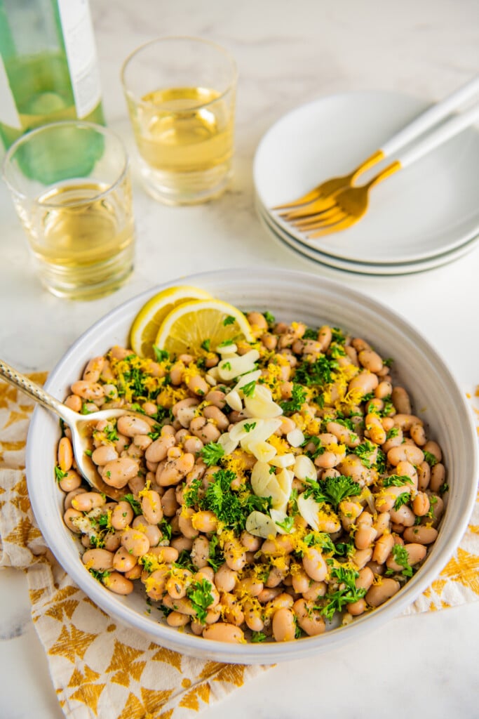 Easy White Bean Salad Recipe | Easy Dinner Ideas