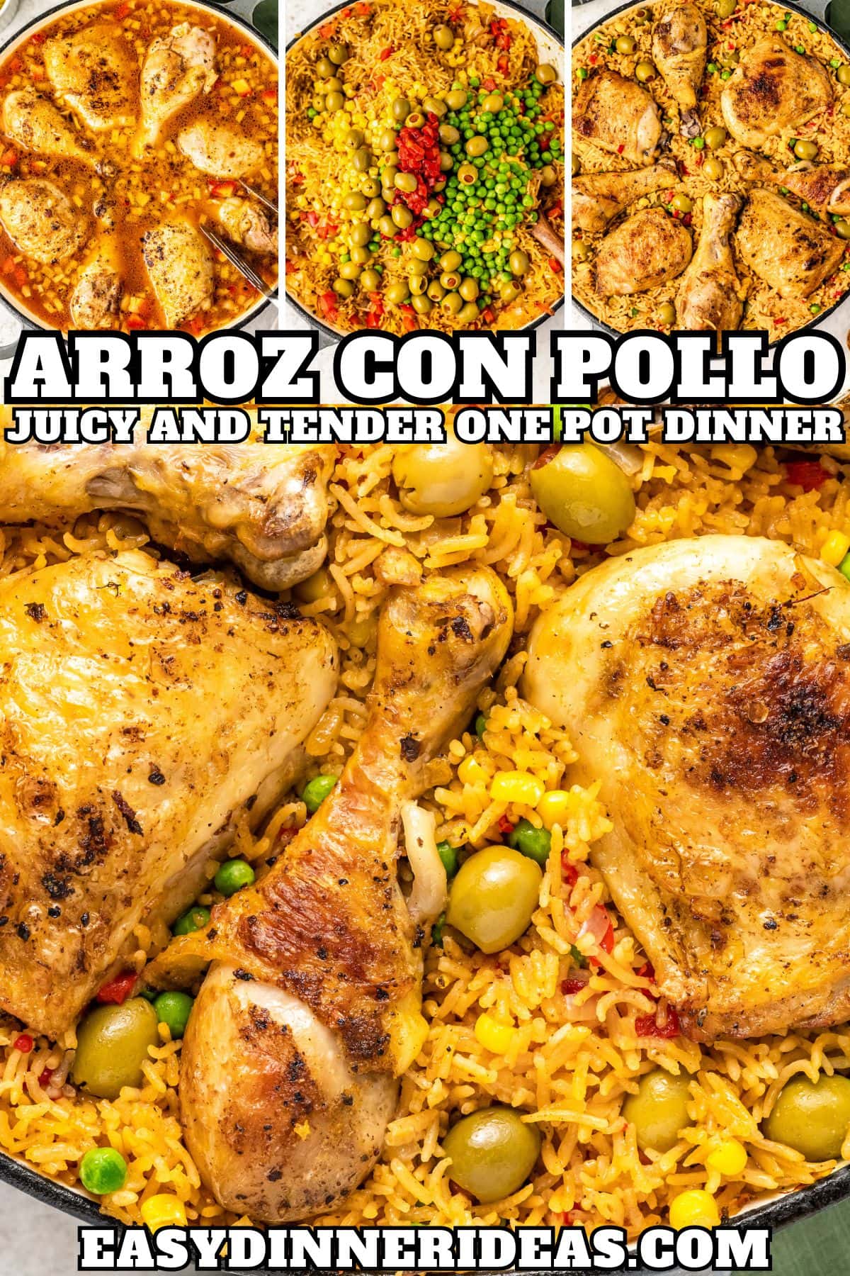 Arroz con Pollo (Spanish Chicken and Rice) | Easy Dinner Ideas