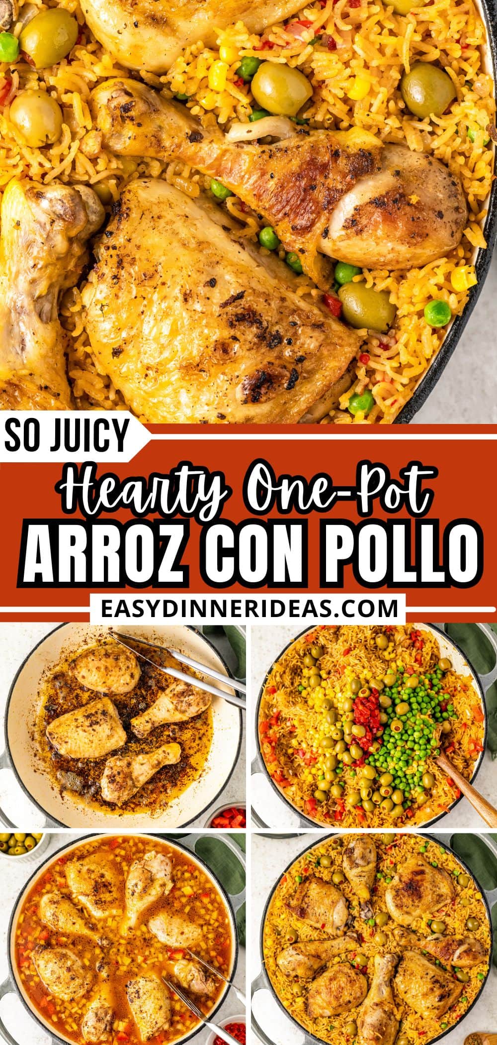 Arroz con Pollo (Spanish Chicken and Rice) | Easy Dinner Ideas