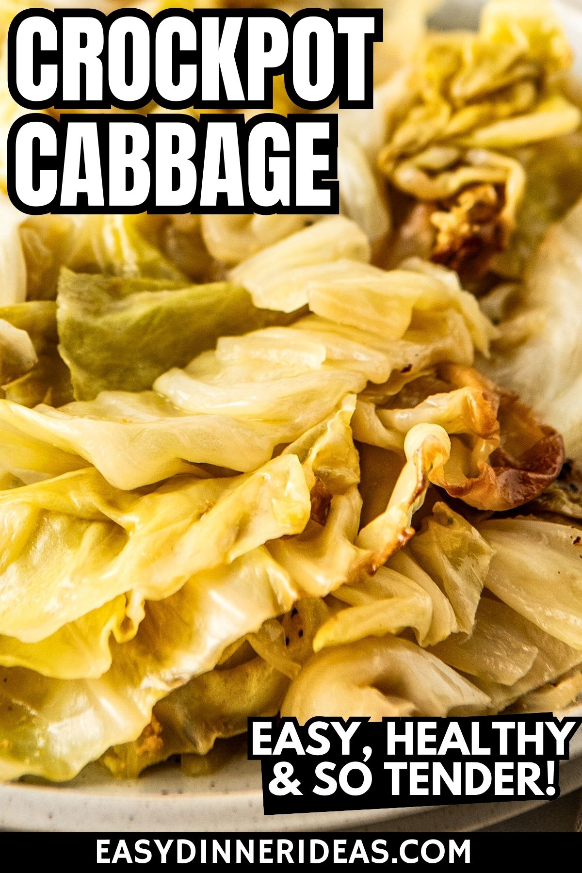 Easy Crockpot Cabbage Recipe | Easy Dinner Ideas