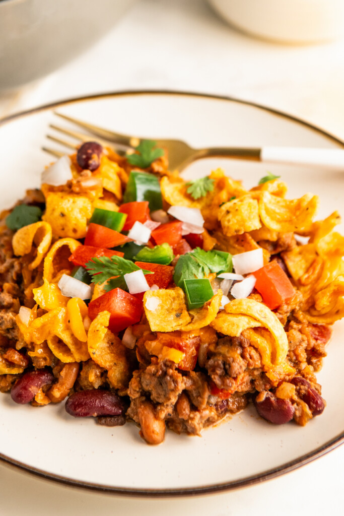 Easy Skillet Frito Pie Recipe | Easy Dinner Ideas