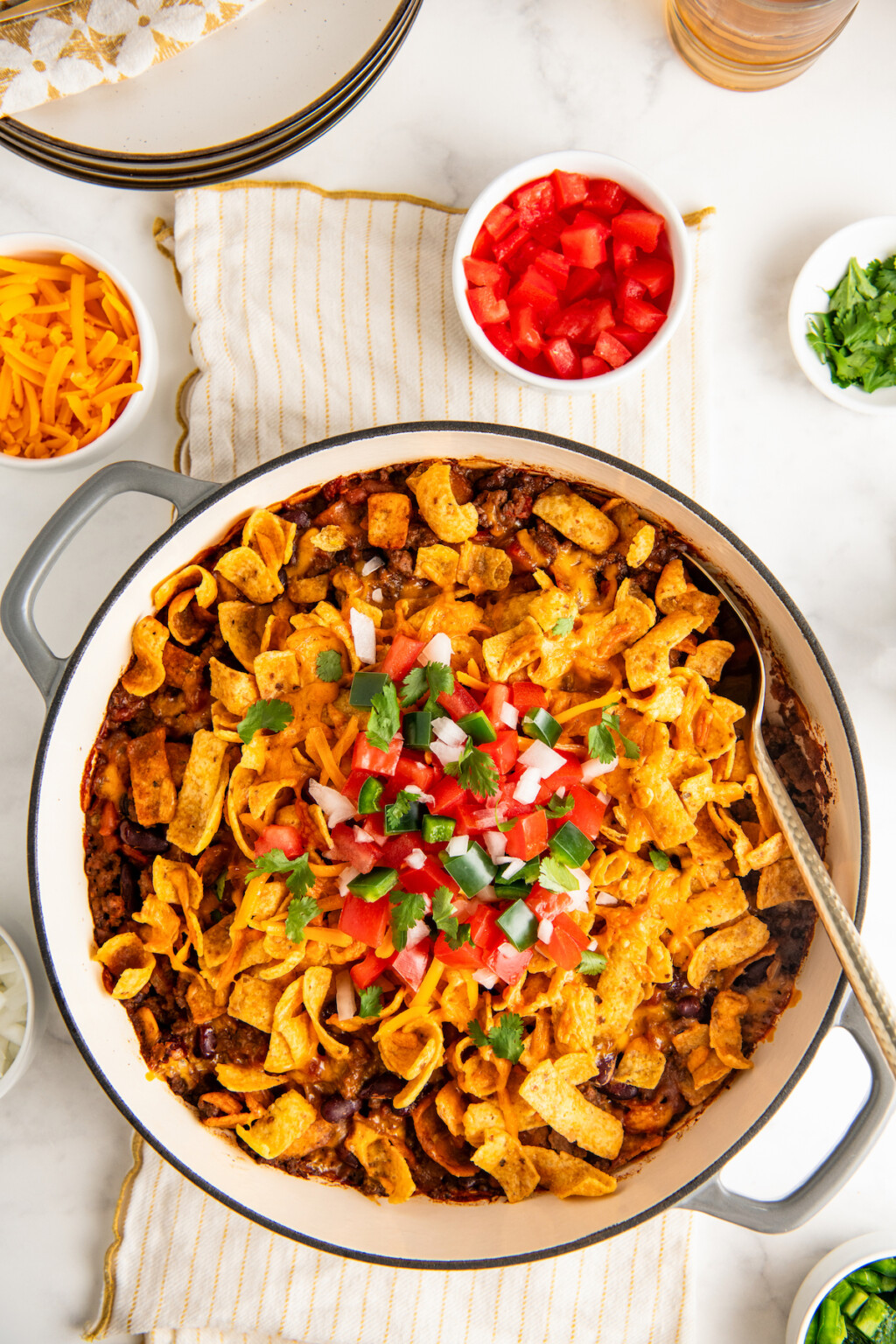 Easy Skillet Frito Pie Recipe | Easy Dinner Ideas