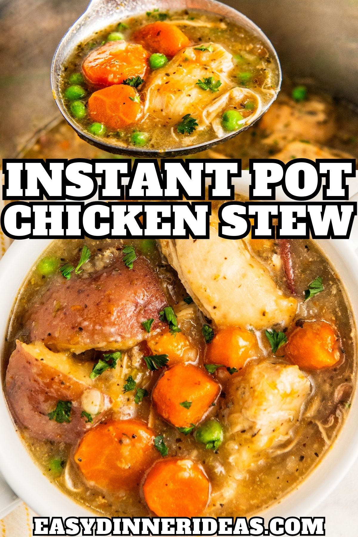 Instant Pot Chicken Stew Recipe | Easy Dinner Ideas