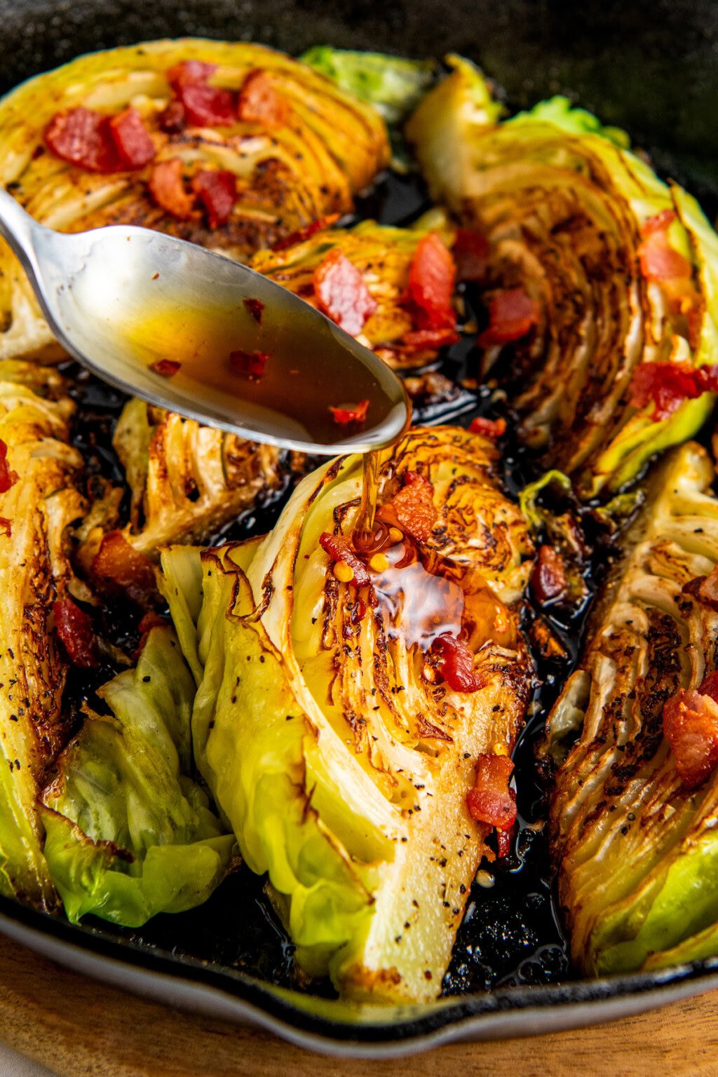 Hot Honey Fried Cabbage Recipe | Easy Dinner Ideas