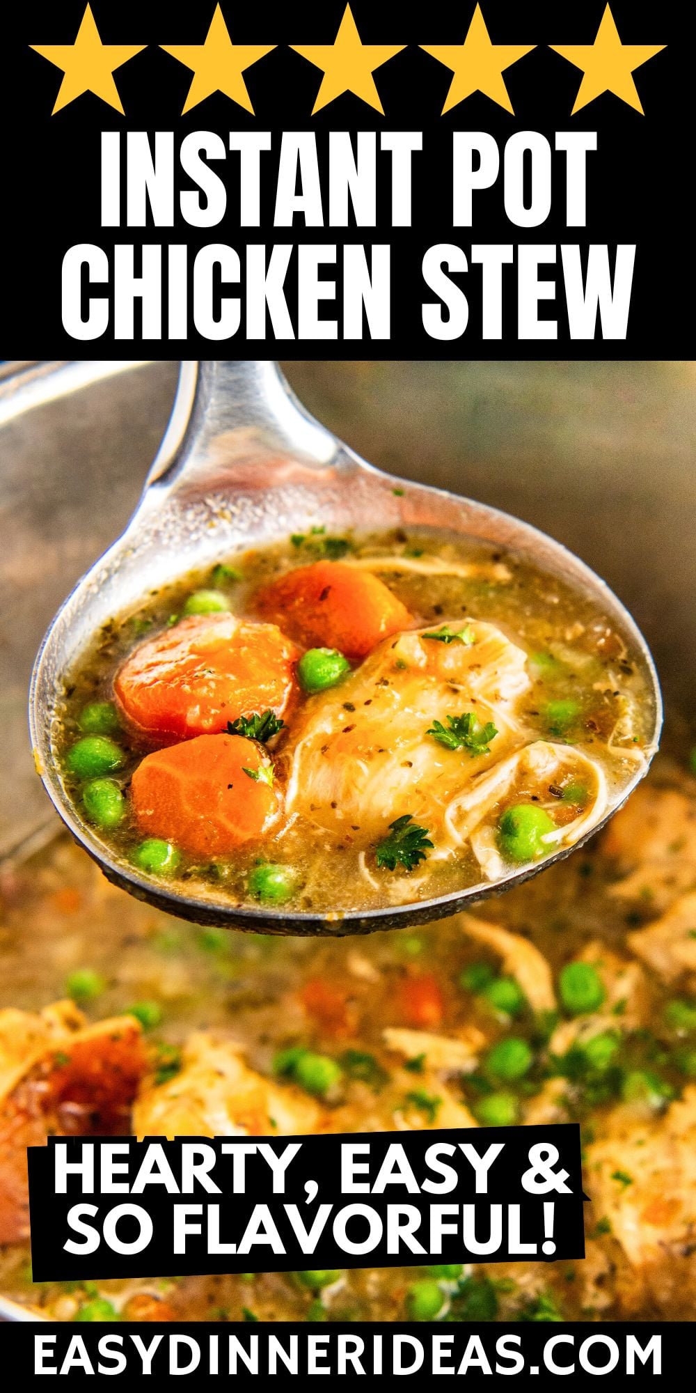 Instant Pot Chicken Stew Recipe | Easy Dinner Ideas