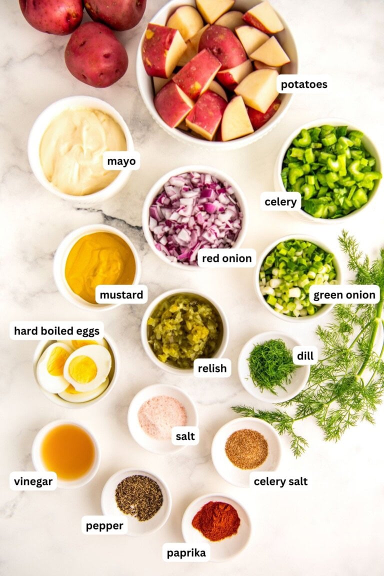 Southern Red Potato Salad Recipe | Easy Dinner Recipes