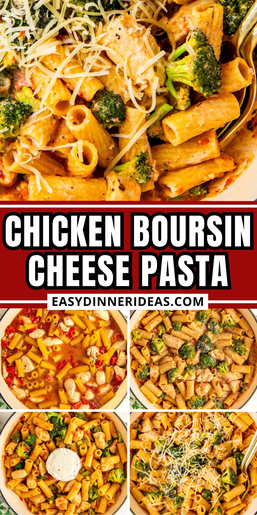One-Pot Boursin Cheese Pasta Recipe | Easy Dinner Recipes